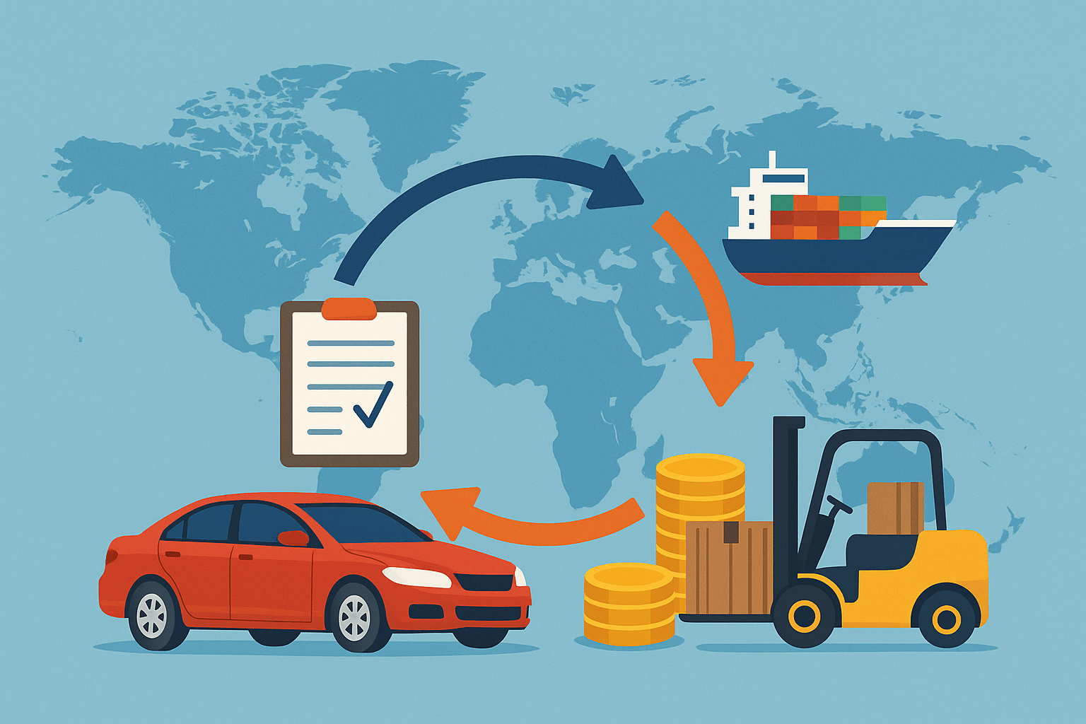 🌍 A Complete Guide to Used Car Import & Export 🚗💼 | CARTRE.NET